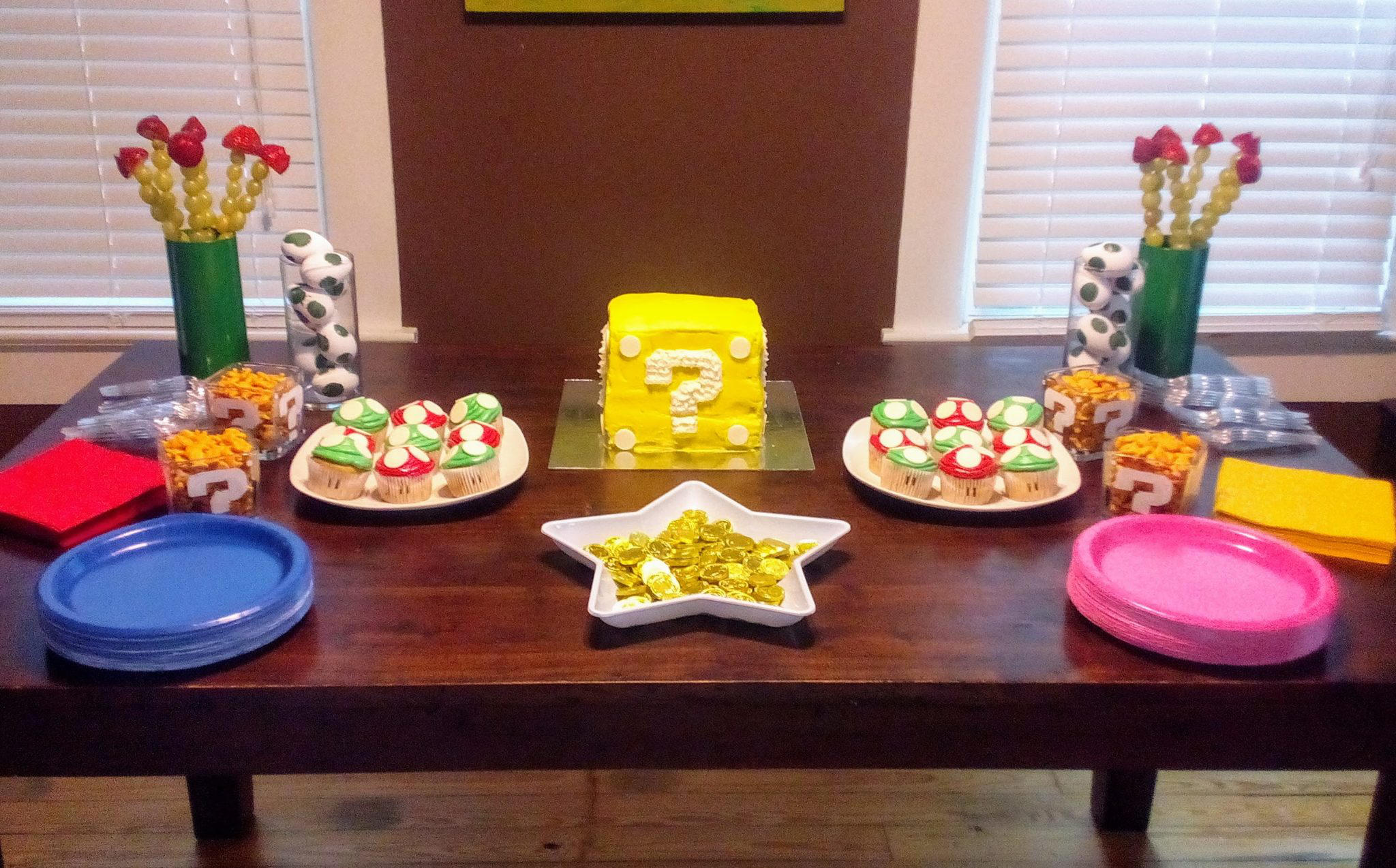 DIY Super Mario Party Ideas - Mama Did It