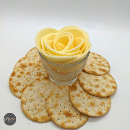 How to Make Edible Cheese Flowers - Mama Did It