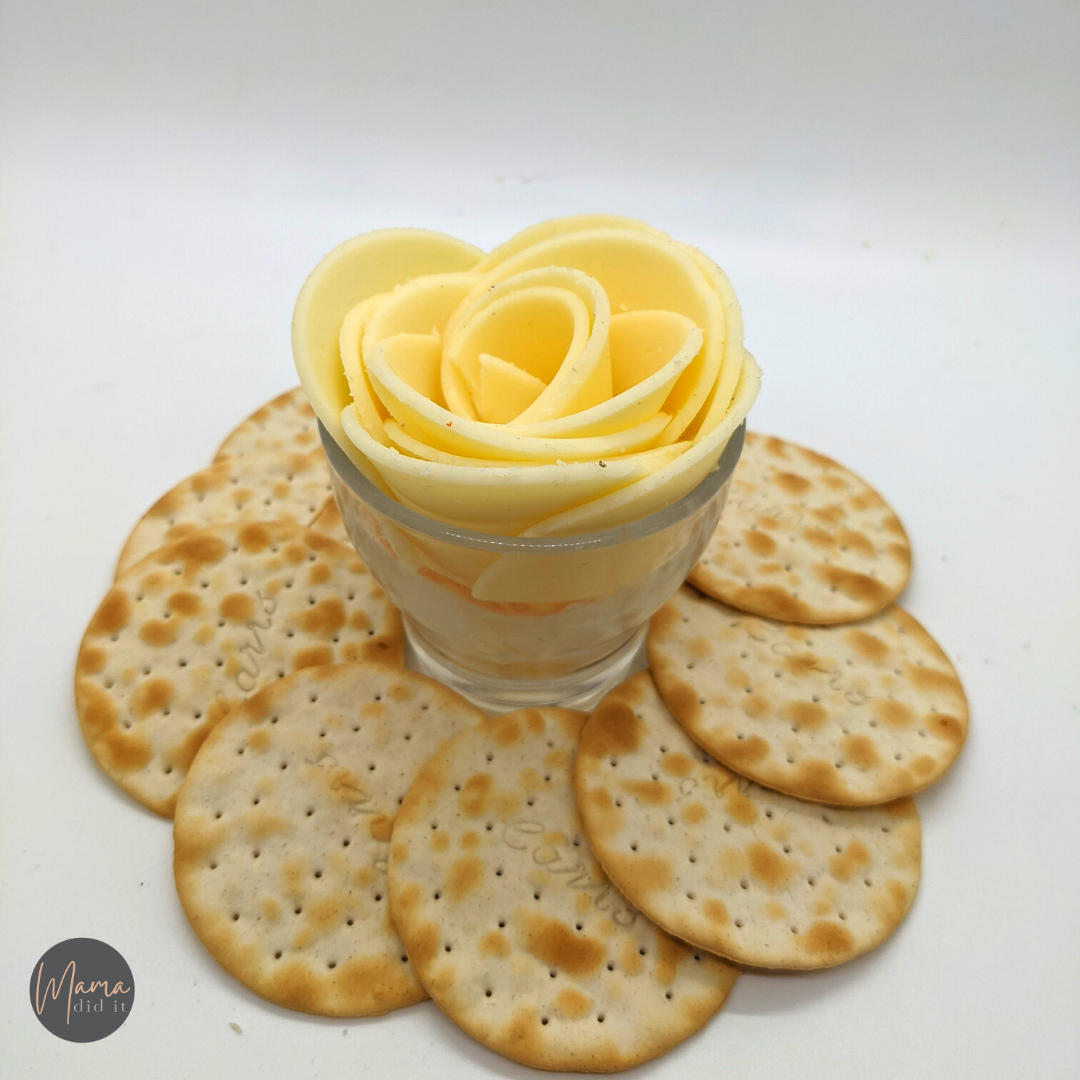 How to Make Edible Cheese Flowers - Mama Did It