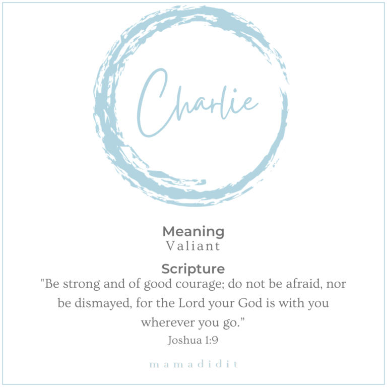 150+ of the Best Baby Middle Names for Charlie (boy and girl) - Mama Did It