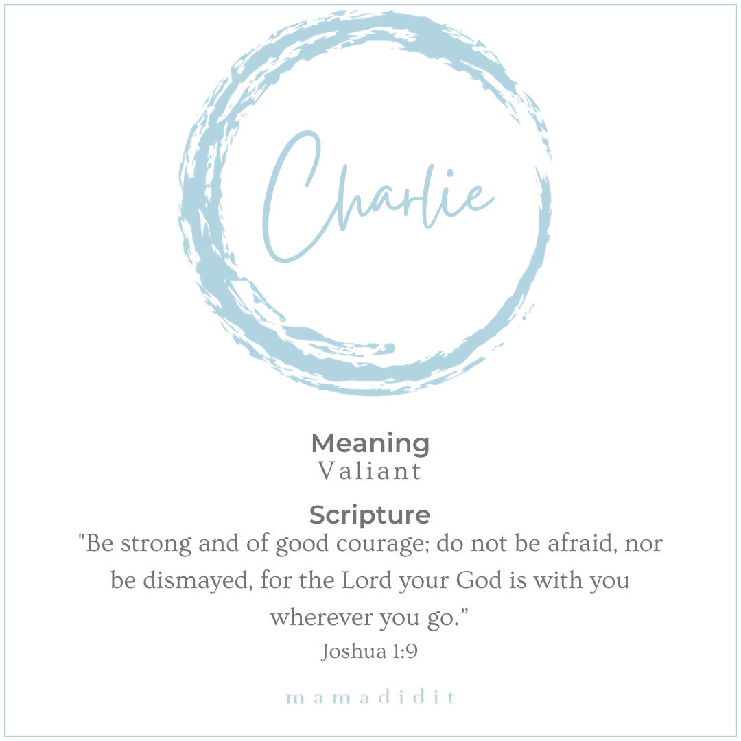 150+ of the Best Baby Middle Names for Charlie (boy and girl) - Mama Did It